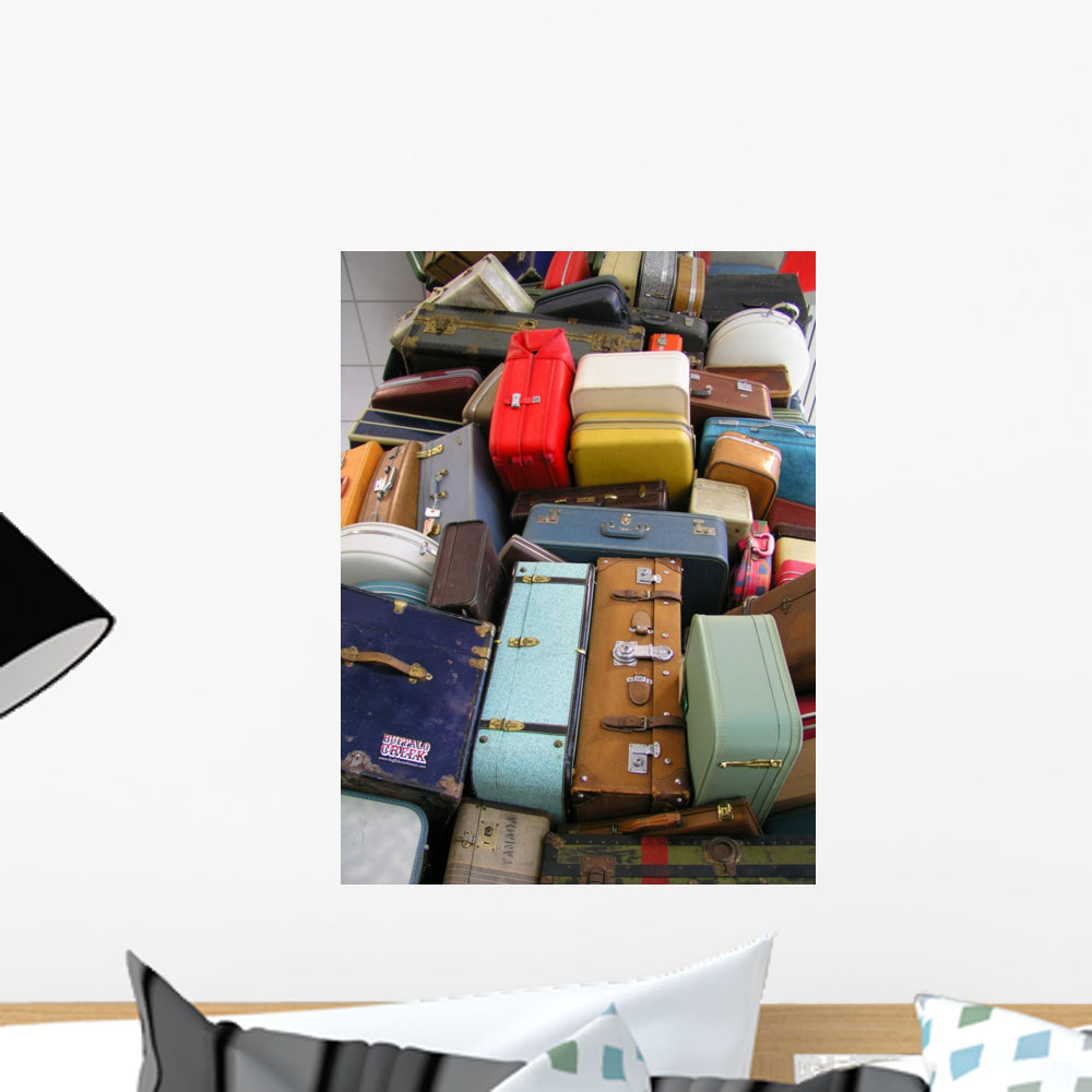 Luggage Rack Wall Mural – Wallmonkeys