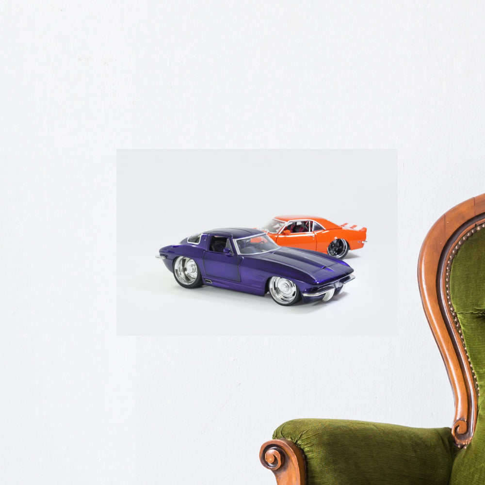 Chevrolet Sting Ray Camaro Wall Decal – Wallmonkeys