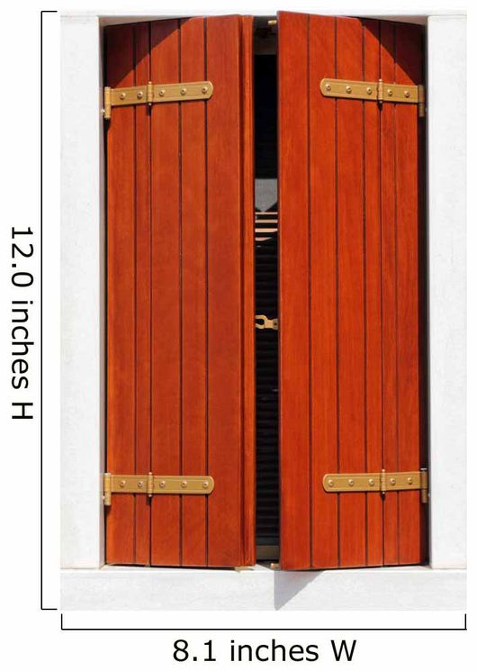 Window with Ajar Classic – Wallmonkeys