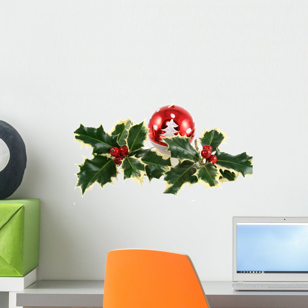 Holly Wall Decal – Wallmonkeys