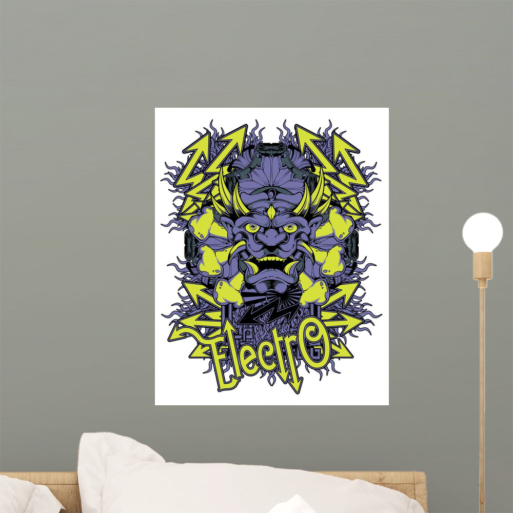 Electro Wall Decal – Wallmonkeys
