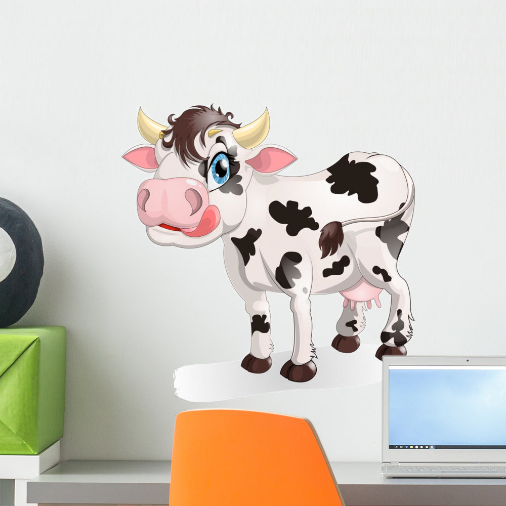 Cow Wall Decal – Wallmonkeys