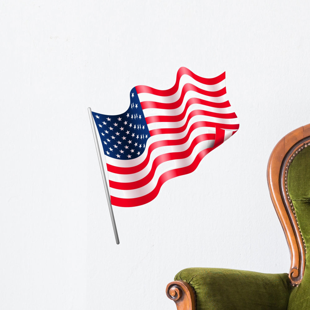 American Flag Wall Decal – Wallmonkeys