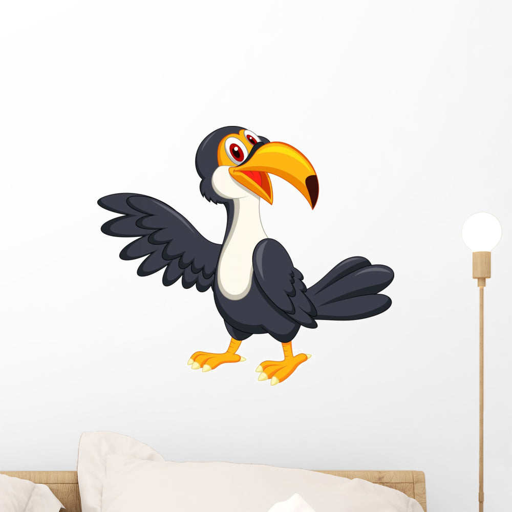 Ute Toucan Bird Waving – Wallmonkeys