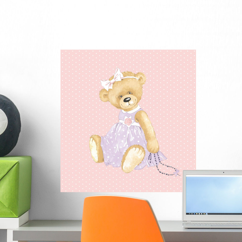 Teddy Bear Wall Mural – Wallmonkeys