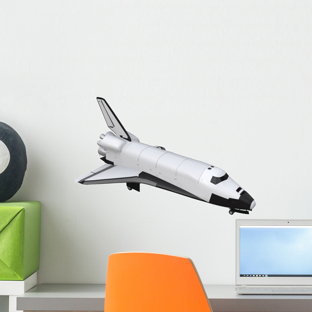 Space Shuttle Wall Decal – Wallmonkeys