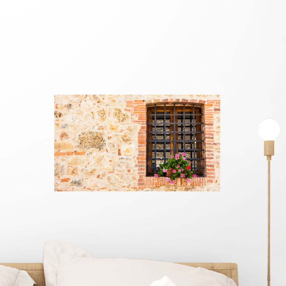 Tuscan Window Wall Mural – Wallmonkeys