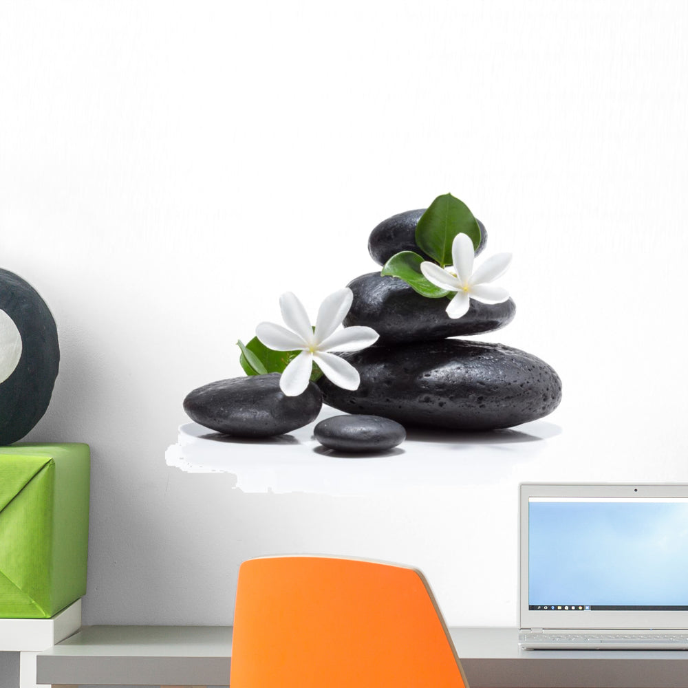 Tiare Flowers Candle and Wall Decal - WallMonkeys.com – Wallmonkeys