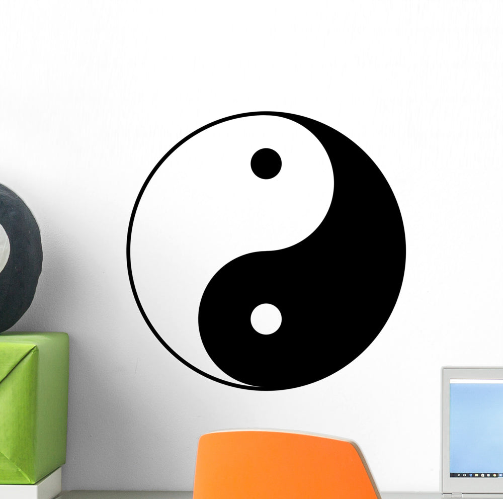 Ying Yang Wall Decal - WallMonkeys.com – Wallmonkeys