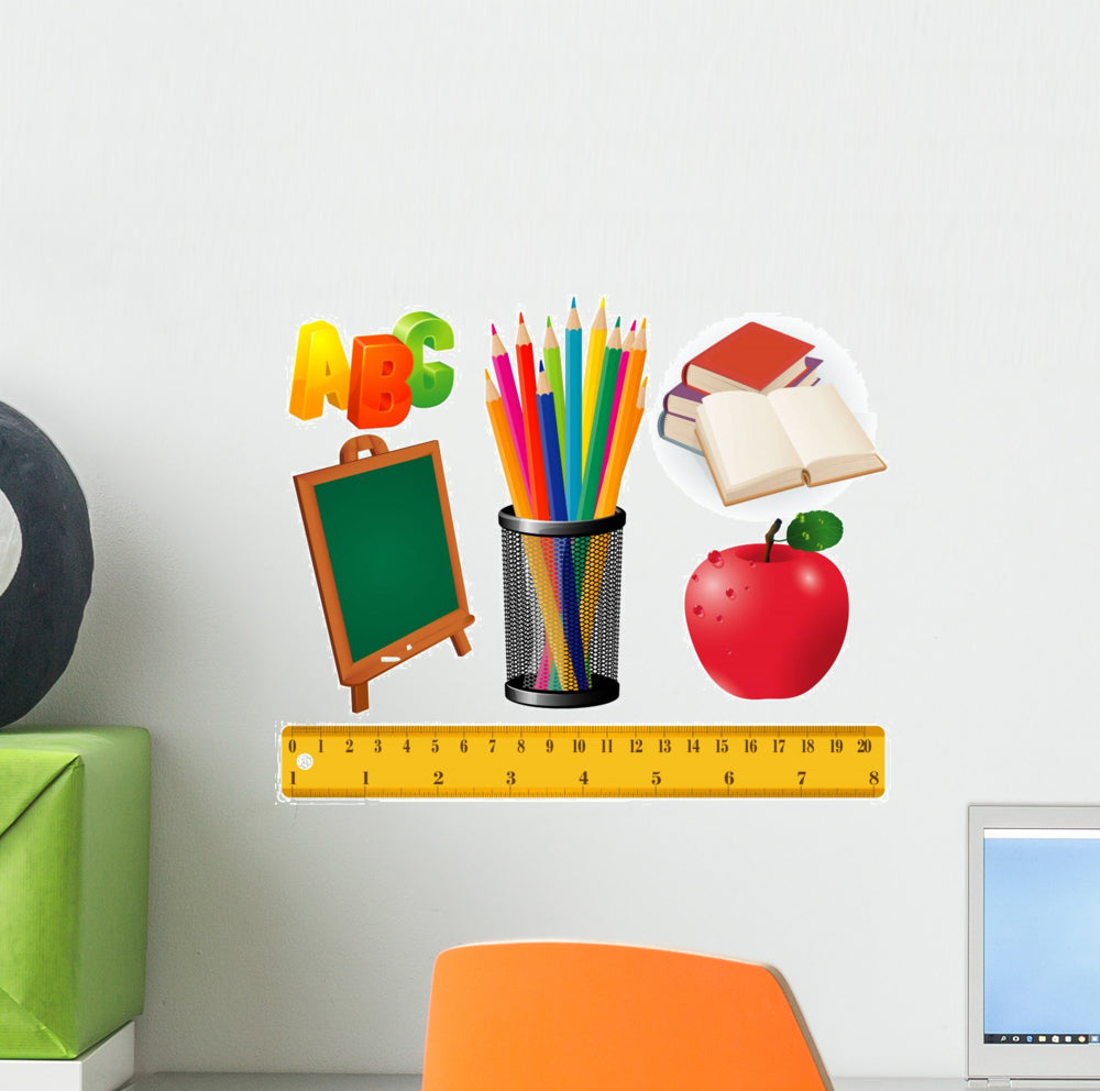 Back to School Wall Stickers Wall Decal - WallMonkeys.com – Wallmonkeys