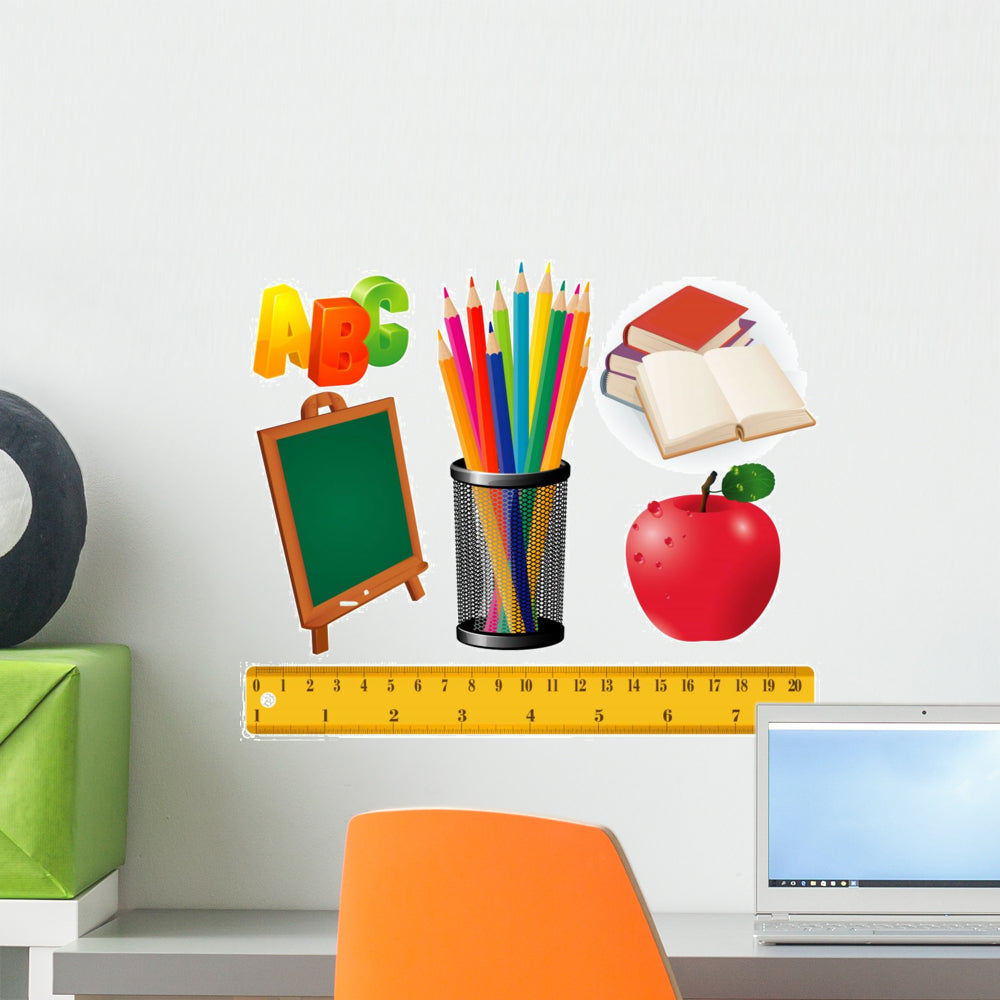 Back to School Wall Stickers Wall Decal - WallMonkeys.com – Wallmonkeys