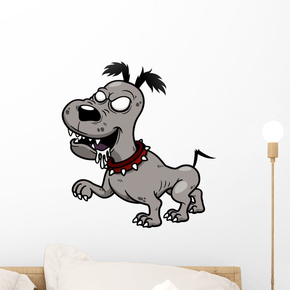 Vector Illustration Cartoon Dog Wall Decal - WallMonkeys.com – Wallmonkeys