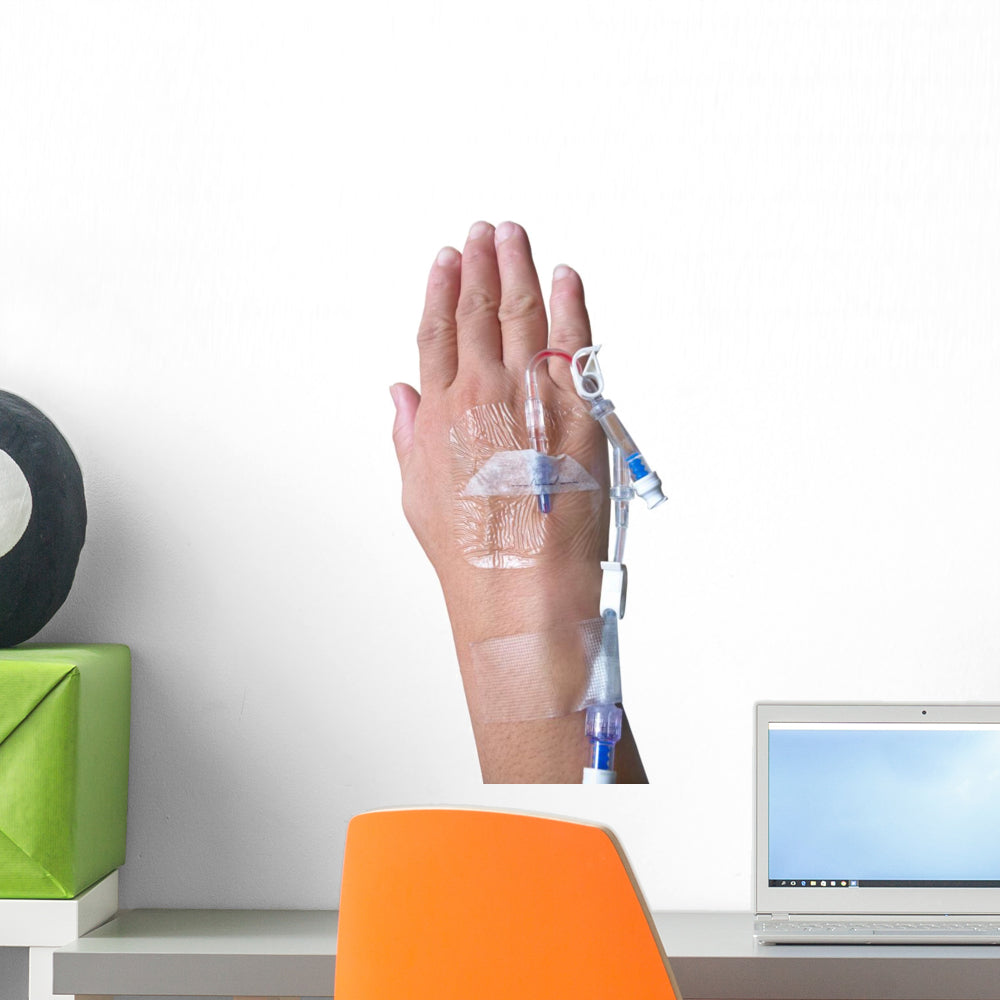 Intravenous Infusion Wall Decal - WallMonkeys.com – Wallmonkeys