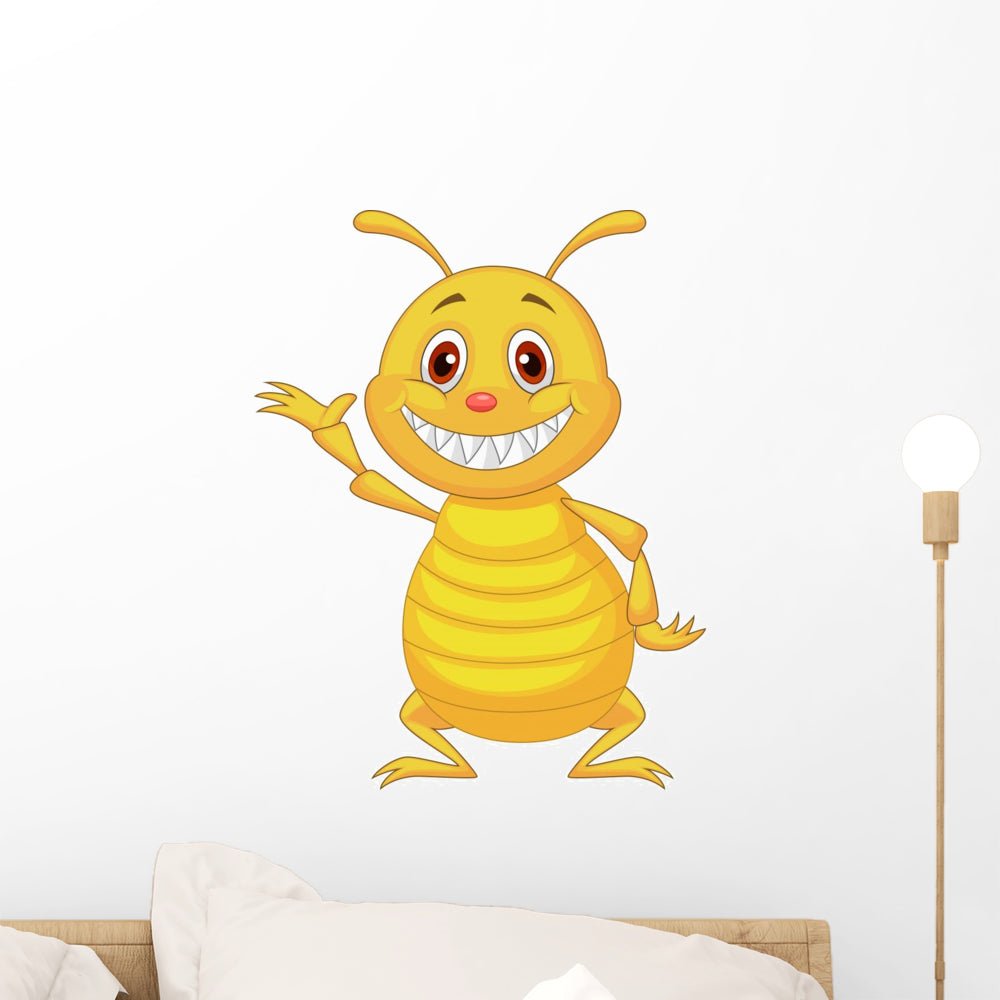 Termite Cartoon Wall Decal – Wallmonkeys