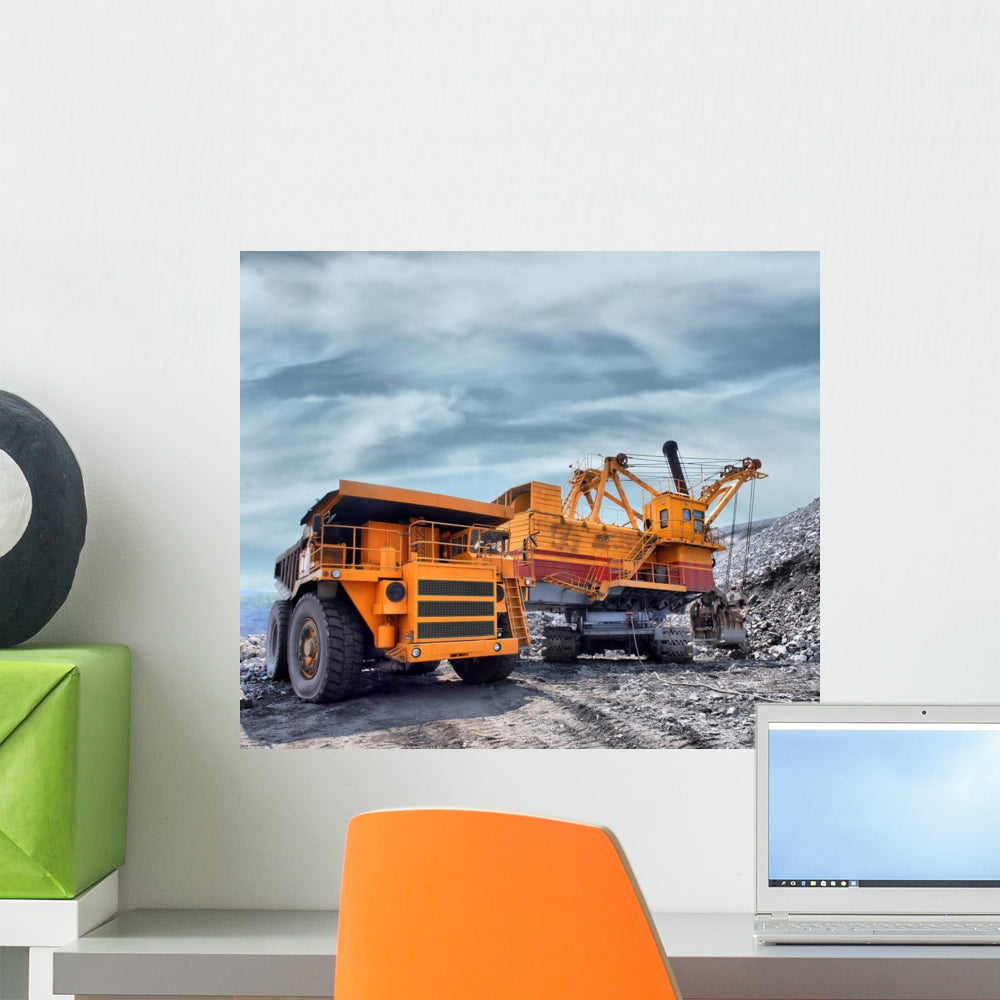 Loading Iron Ore Wall Decal - WallMonkeys.com – Wallmonkeys