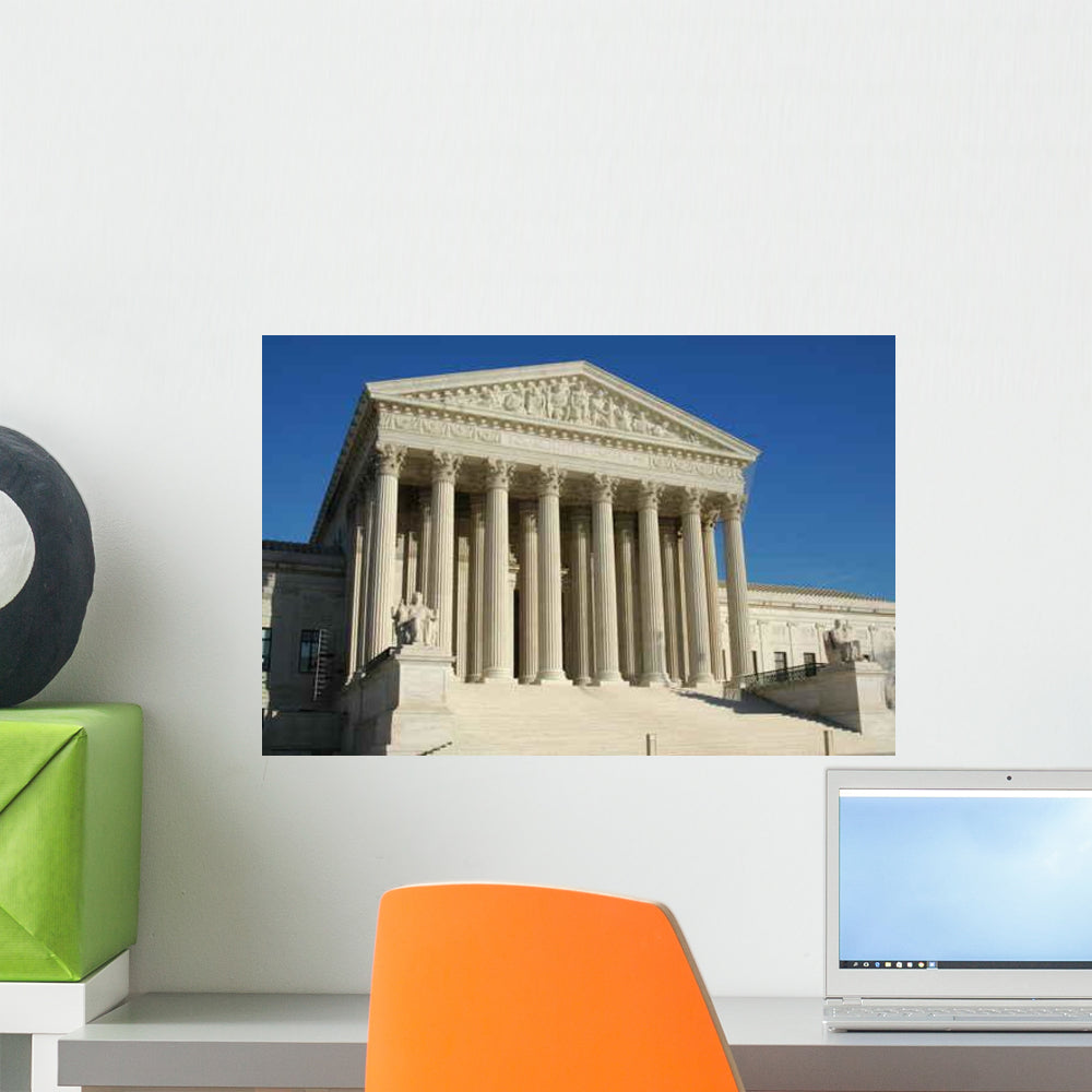 Us Supreme Court Wall Decal Design 1 - WallMonkeys.com – Wallmonkeys