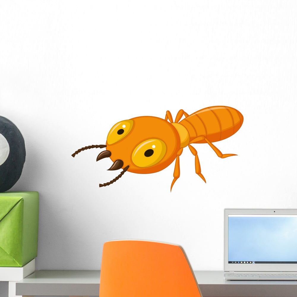 Termite Cartoon Wall Decal – Wallmonkeys