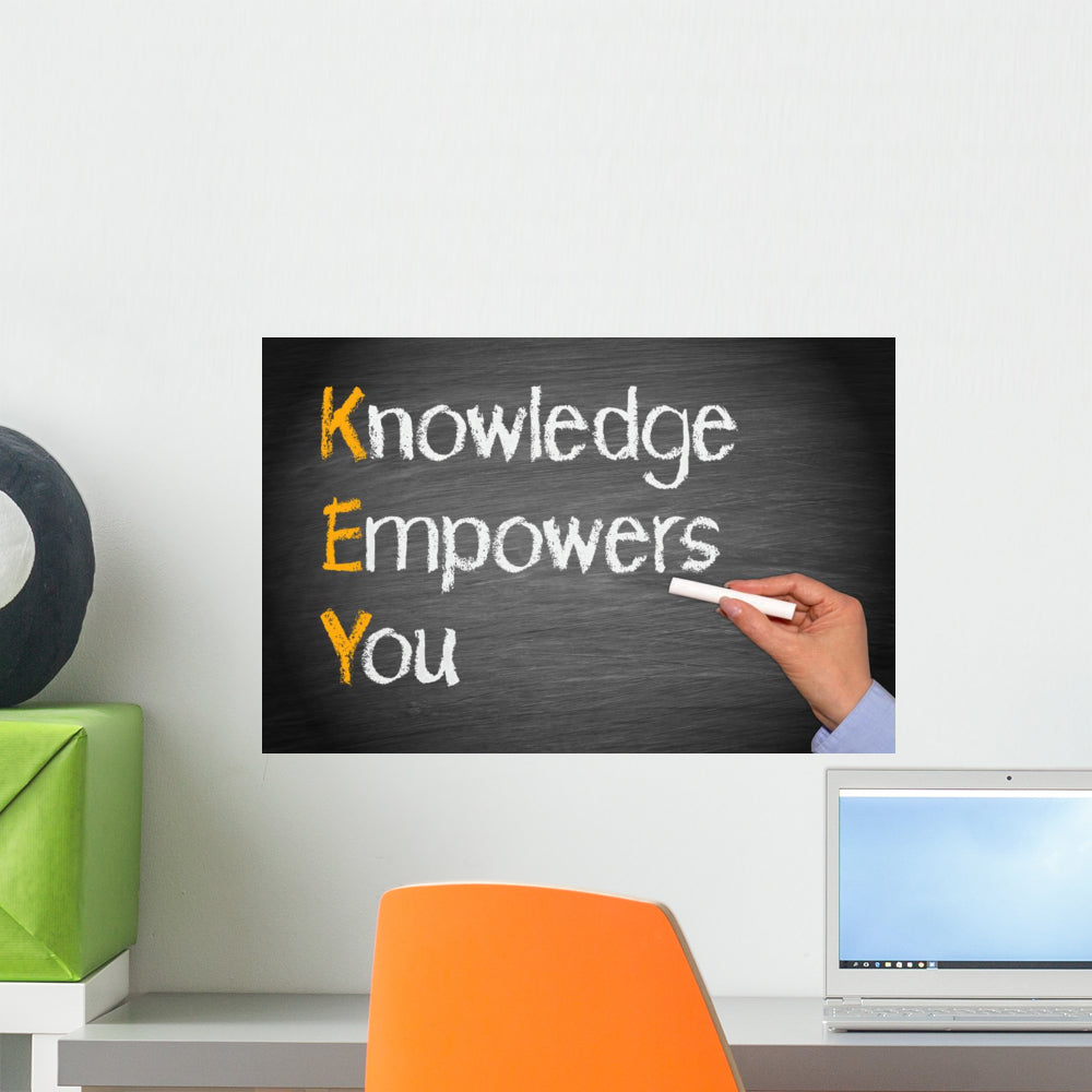 Key Knowledge Empowers You Wall Mural – Wallmonkeys