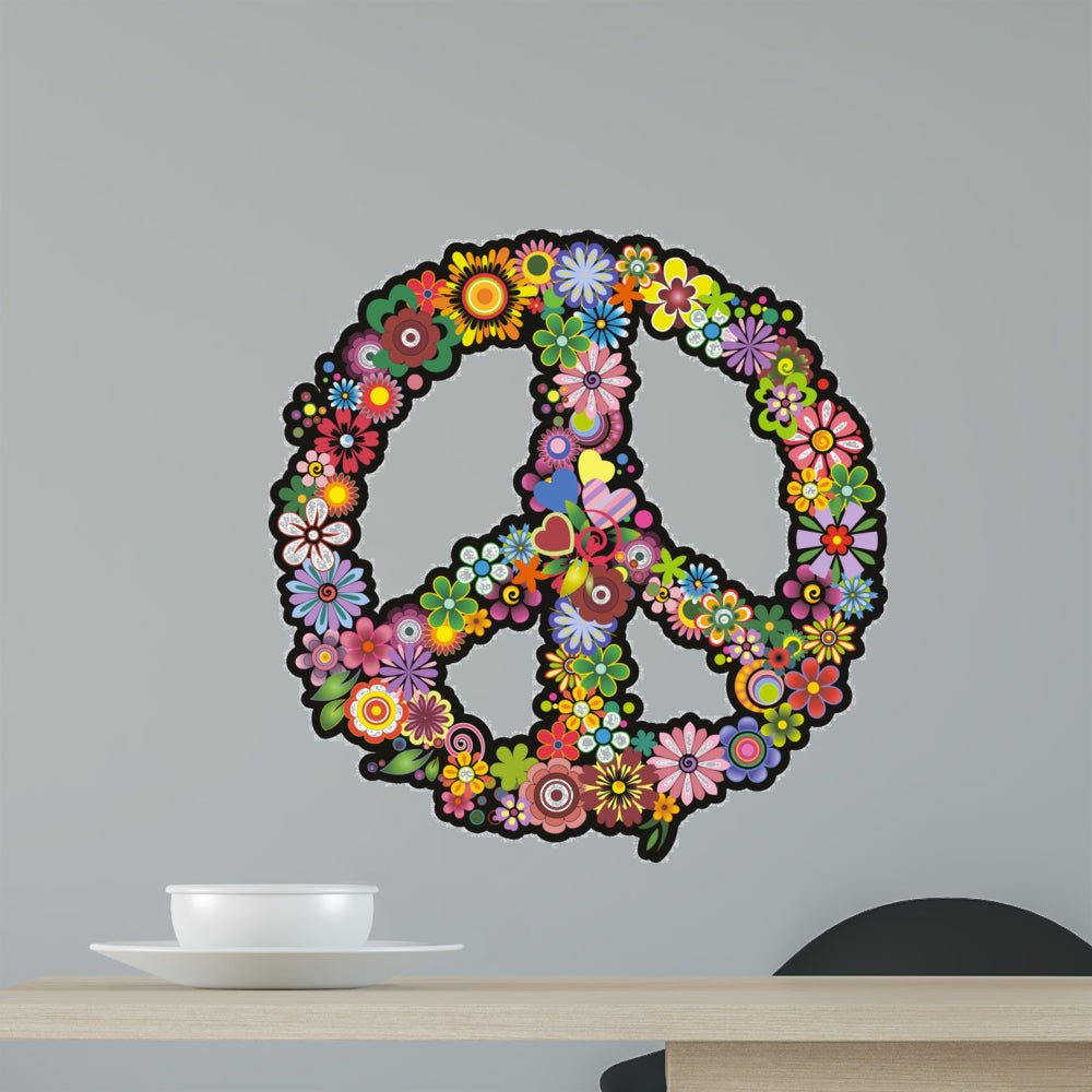 Symbol Peace Wall Decal – Wallmonkeys