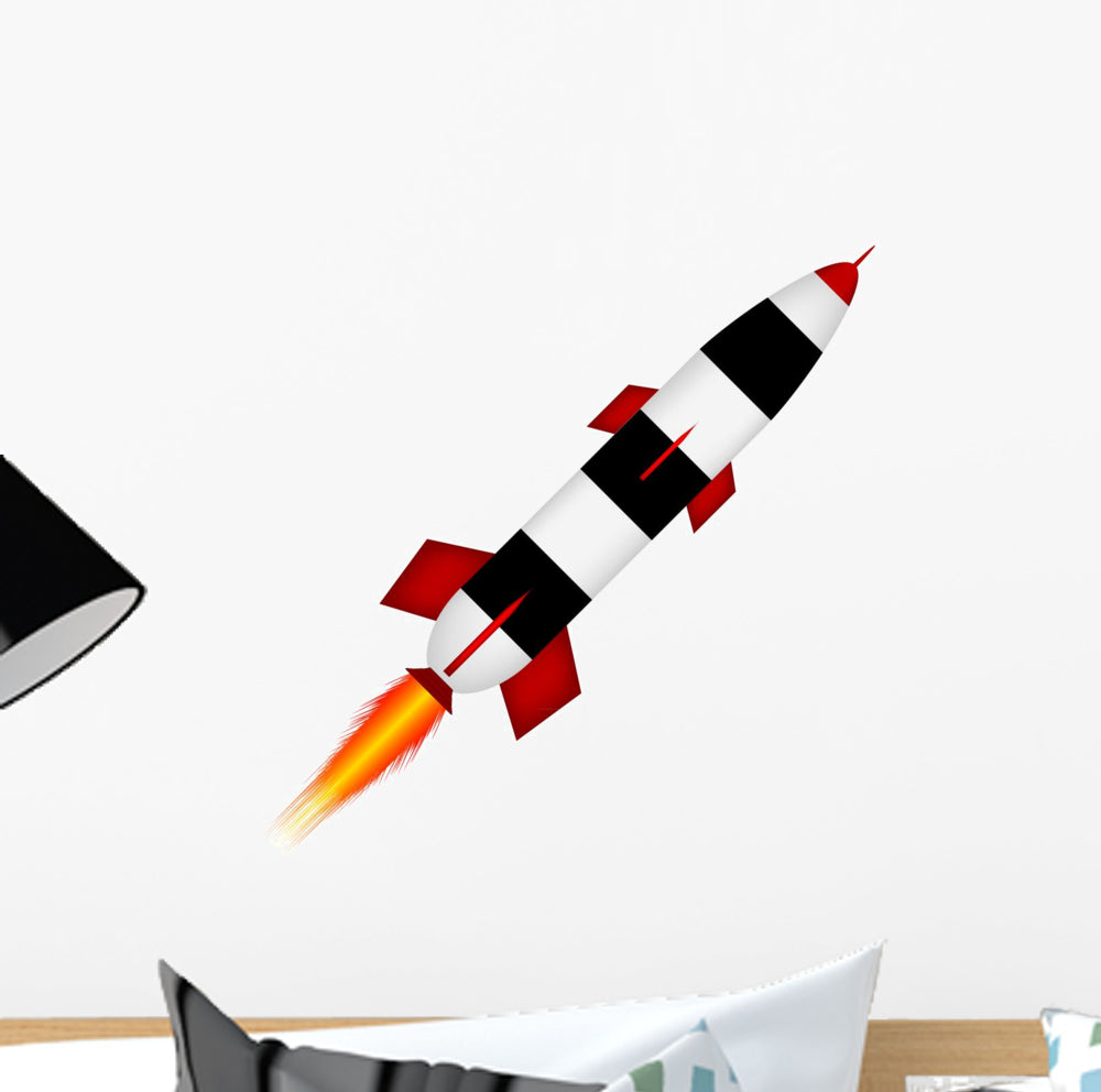 Starting Rocket Wall Decal – Wallmonkeys