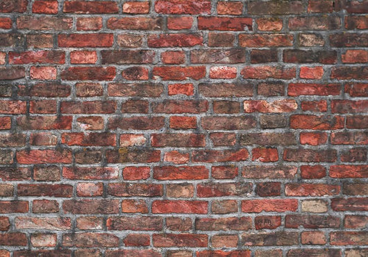 Red Clinker Brick Walls Wall Mural – Wallmonkeys