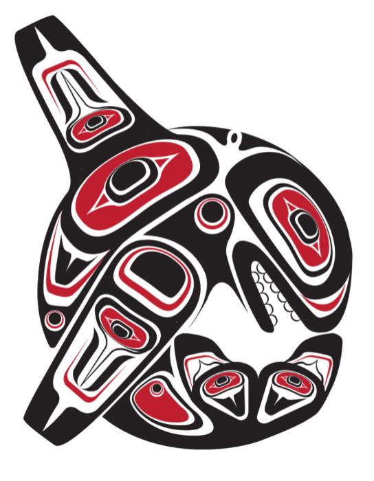 First Nations Influenced Orca Wall Decal - WallMonkeys.com – Wallmonkeys