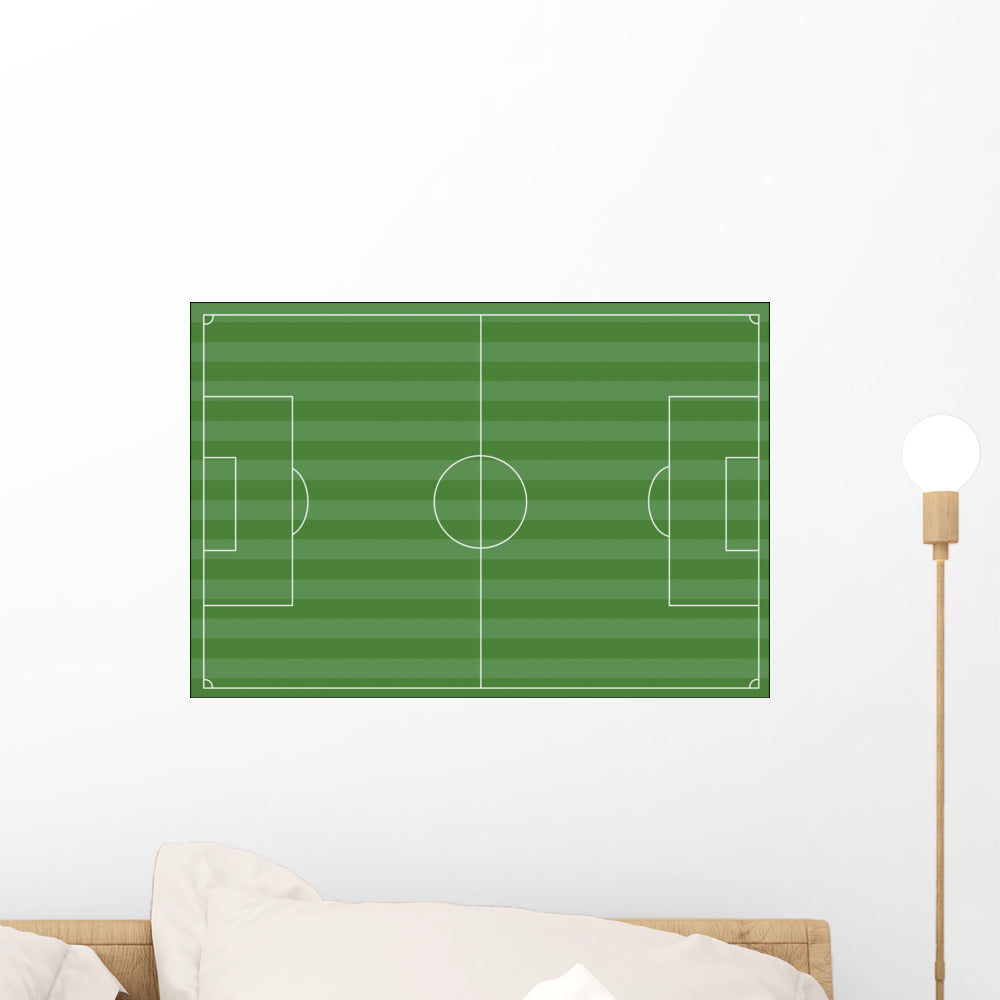 Football or Soccer Field Wall Mural – Wallmonkeys