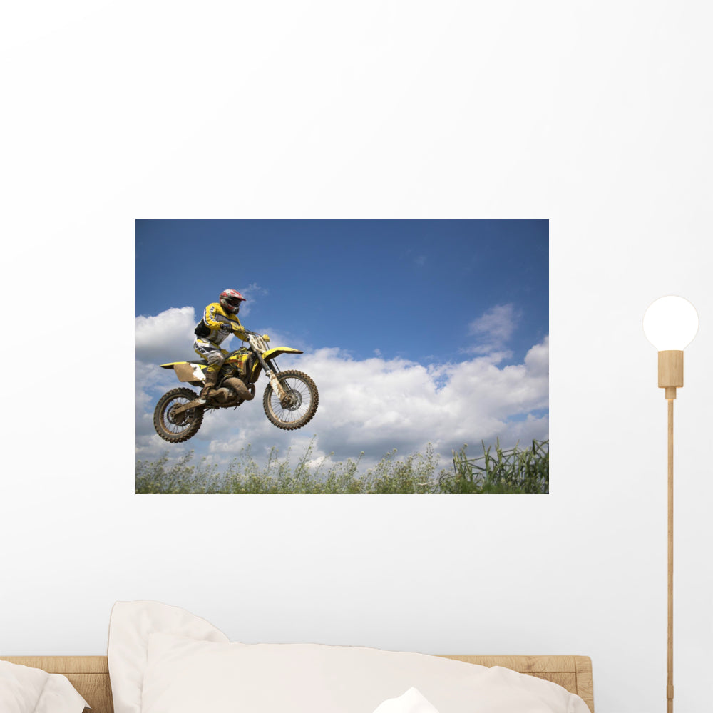 Motocross Rider Wall Mural – Wallmonkeys