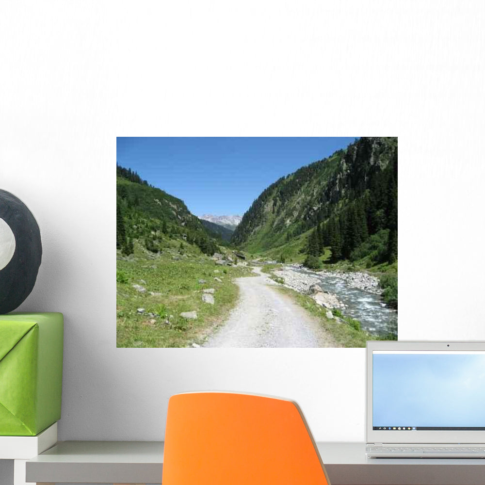 Mountains Austria Wall Decal Design 1 - WallMonkeys.com – Wallmonkeys