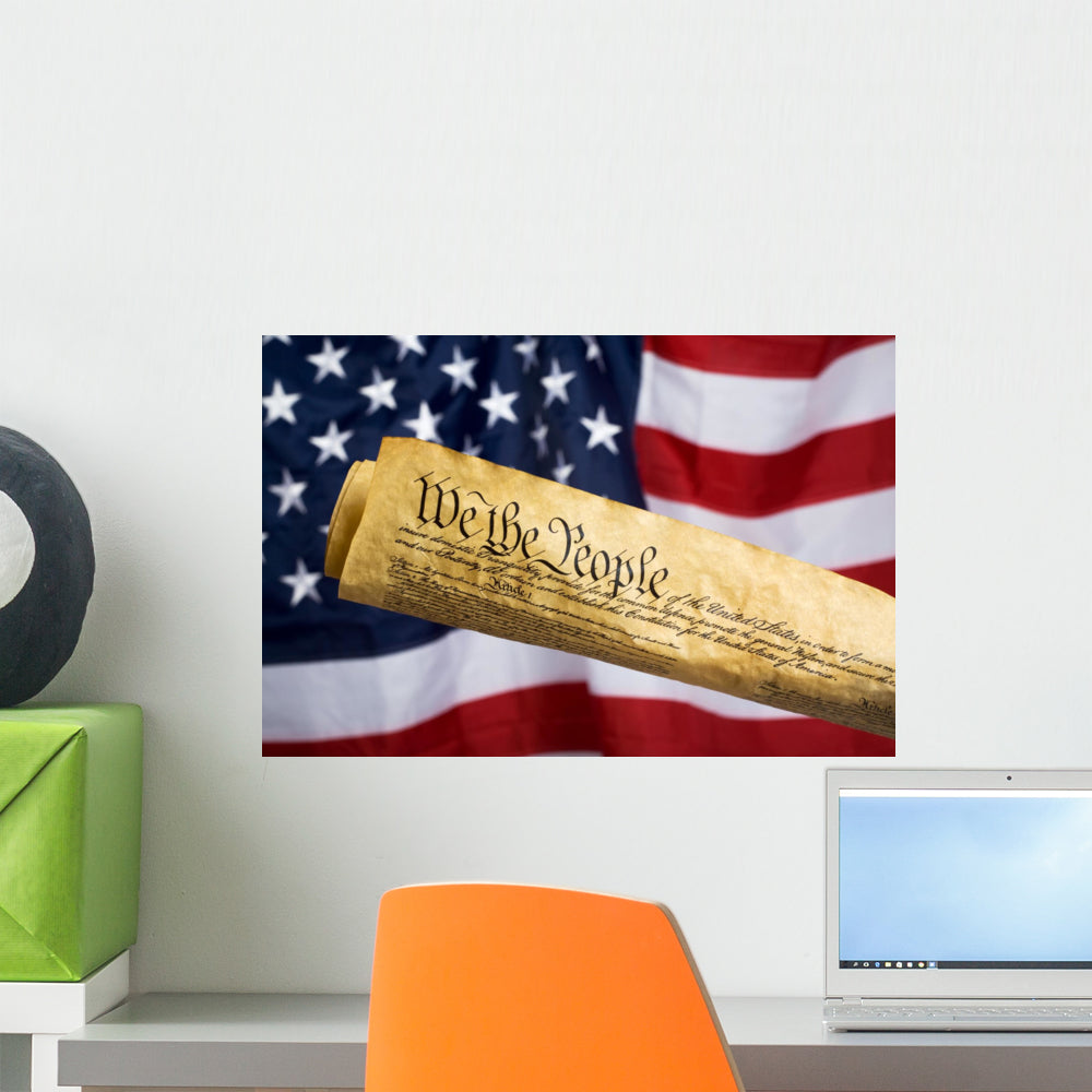 United States Constitution Wall Mural – Wallmonkeys
