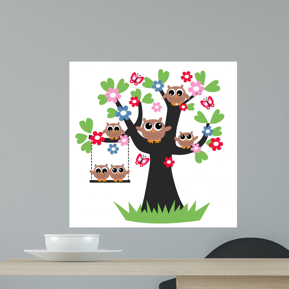 Owls Family Tree Picture – Wallmonkeys