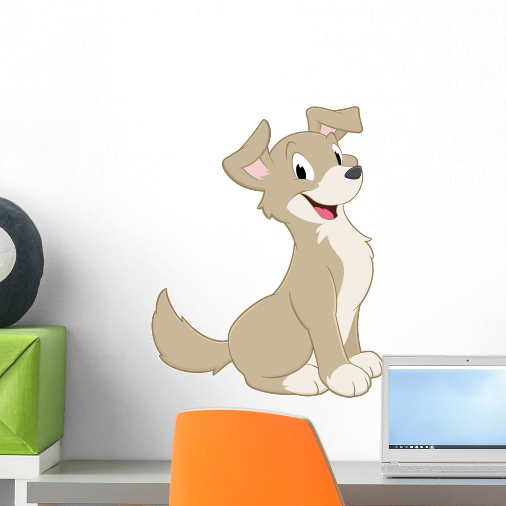 Cartoon Dog Wall Decal – Wallmonkeys