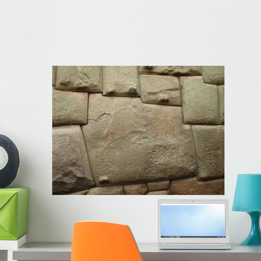 Pedra Dos Doze Angulos Wall Decal - WallMonkeys.com – Wallmonkeys