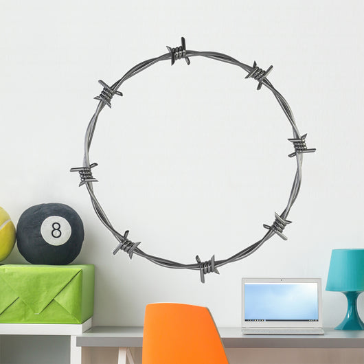 Barbed Wire Wall Decal – Wallmonkeys