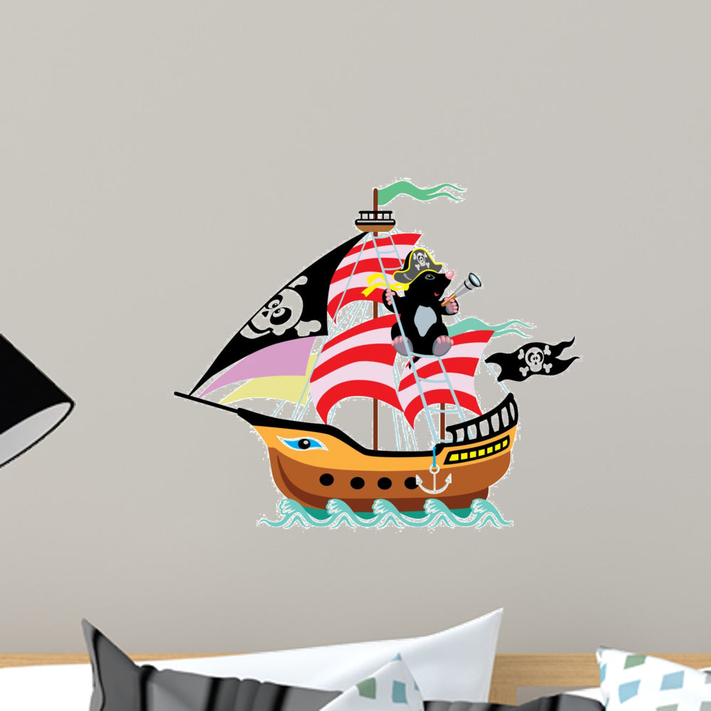 Mole Pirate – Wallmonkeys