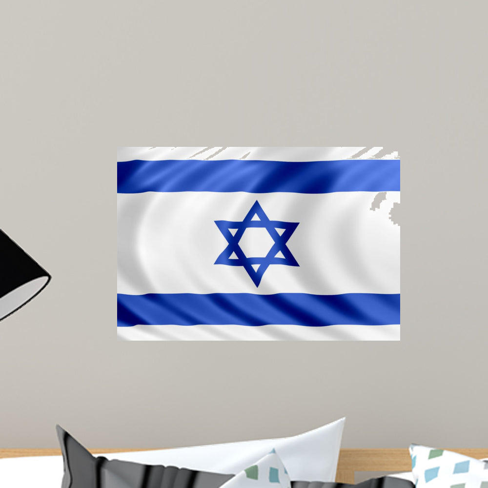 Israeli Flag Silk – Wallmonkeys