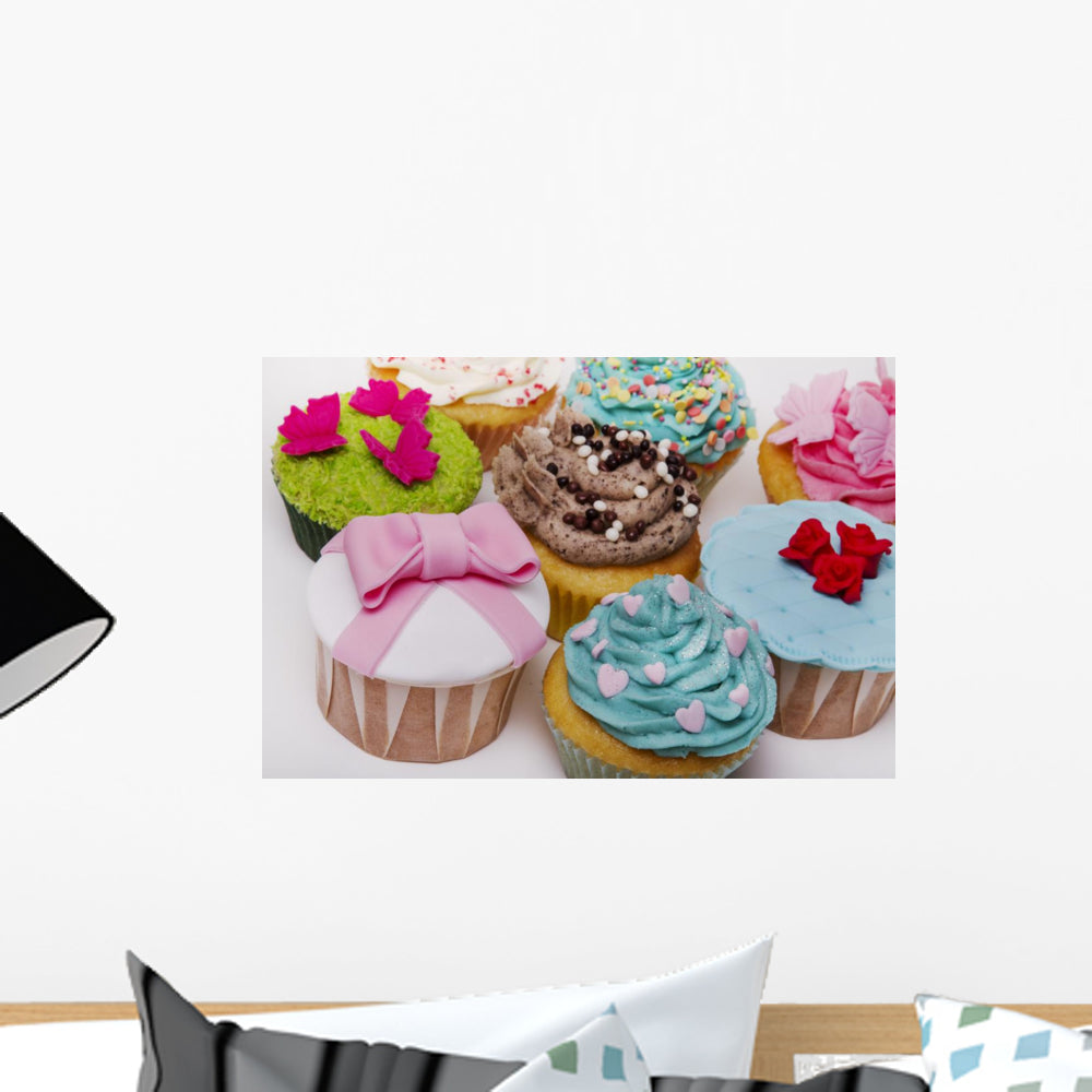 Original and Creative Cupcake Wall Mural – Wallmonkeys