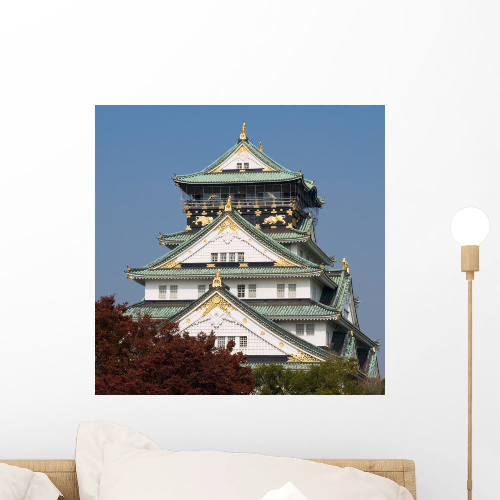 Osaka Castle Wall Decal - WallMonkeys.com – Wallmonkeys