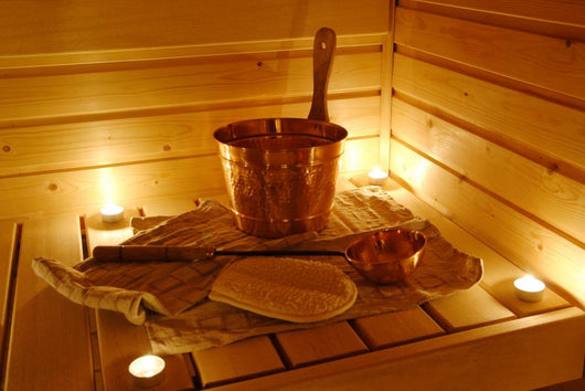 Interior Finnish Sauna Wall Decal - WallMonkeys.com – Wallmonkeys