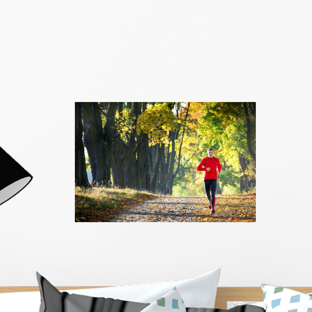Running Wall Decal - WallMonkeys.com – Wallmonkeys