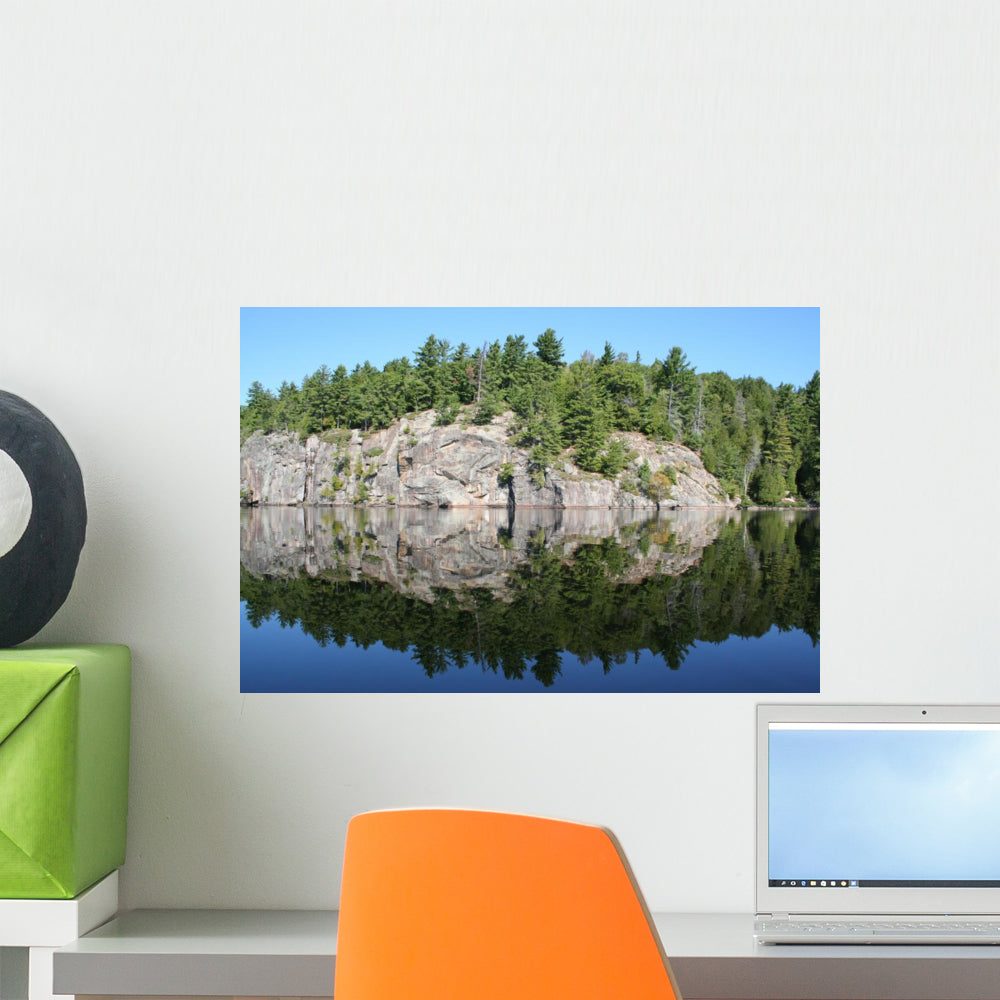 Canadian Reflection Wall Decal - WallMonkeys.com – Wallmonkeys