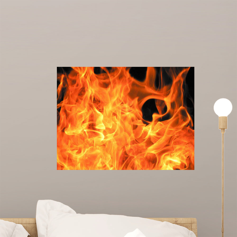 Fire Wall Mural – Wallmonkeys