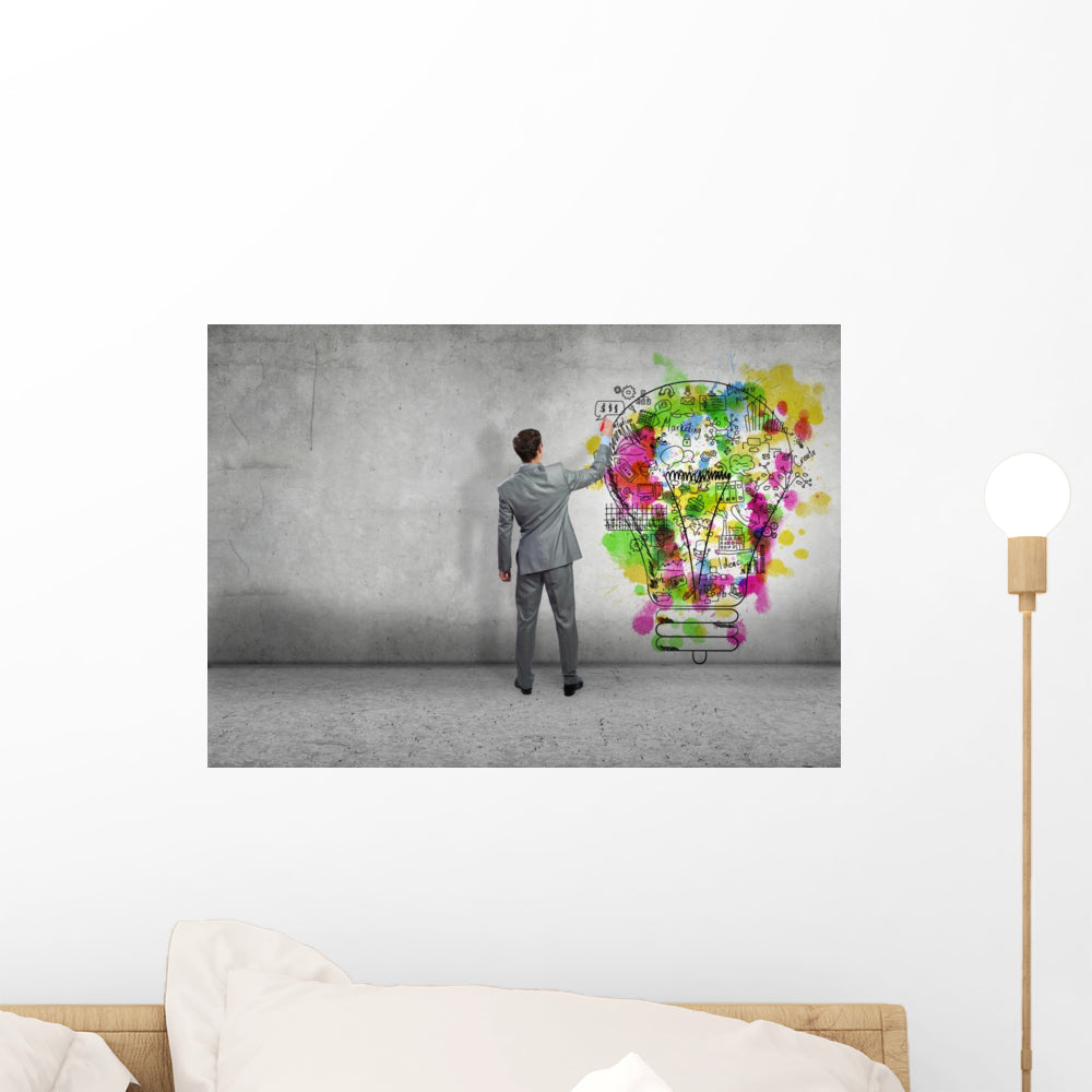 Creative Thinking Wall Mural – Wallmonkeys