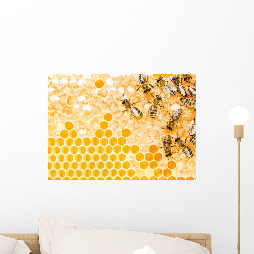 Working Bees Wall Mural – Wallmonkeys