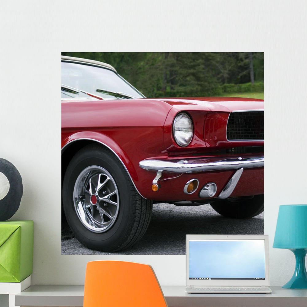 Ford Mustang Car Wall Decal - WallMonkeys.com – Wallmonkeys