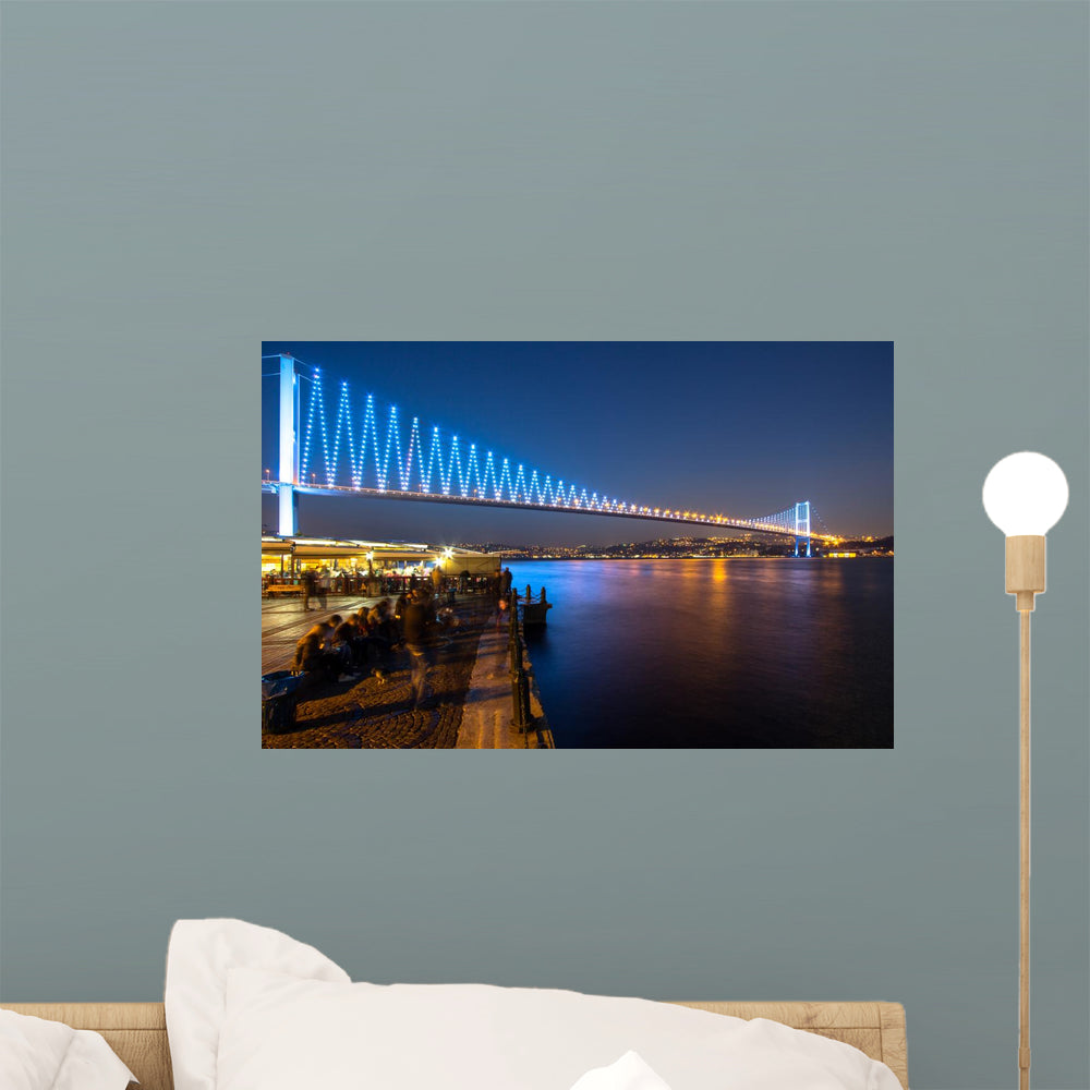 Bosphorus Bridge Wall Decal - WallMonkeys.com – Wallmonkeys