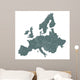 Map Europe Wall Decal - WallMonkeys.com – Wallmonkeys