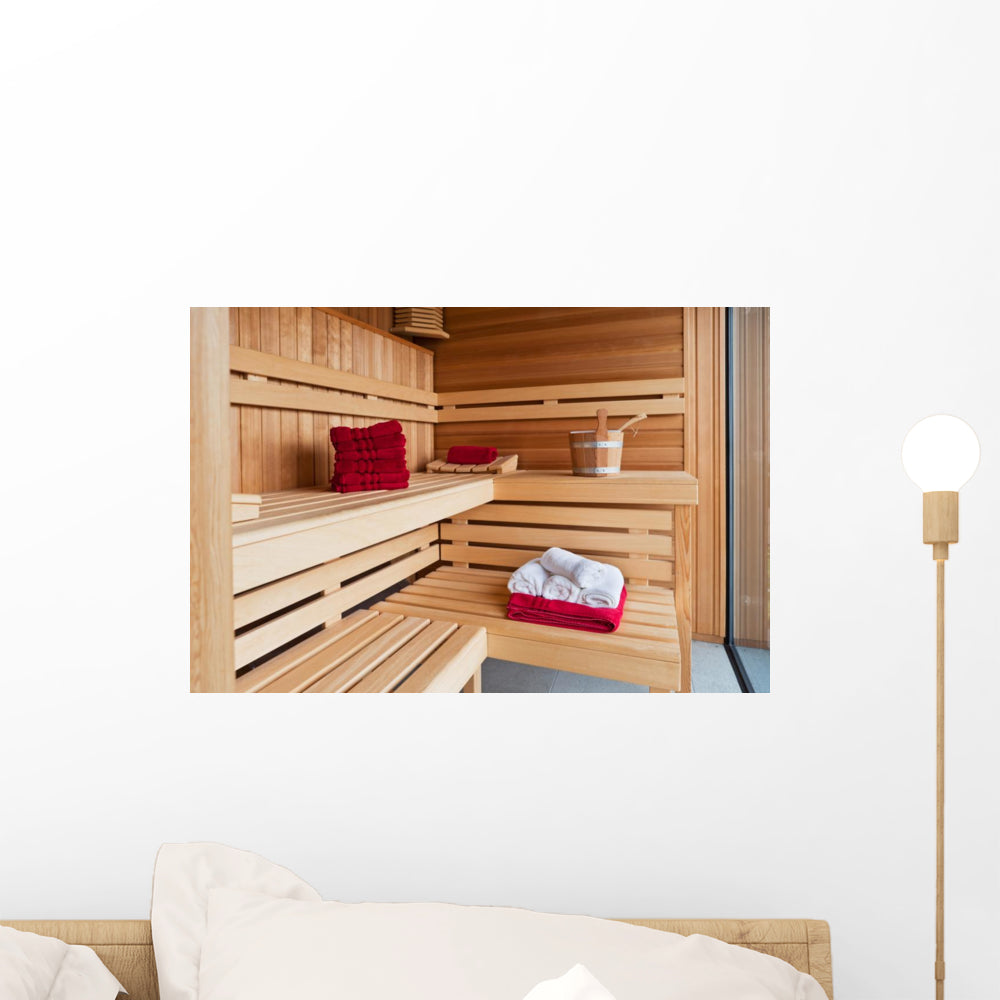 Sauna Wall Decal - WallMonkeys.com – Wallmonkeys