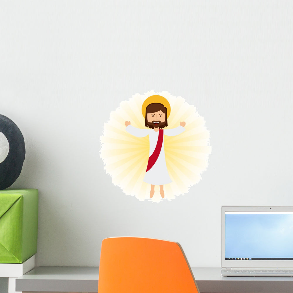 Jesus Christ Wall Decal - WallMonkeys.com – Wallmonkeys