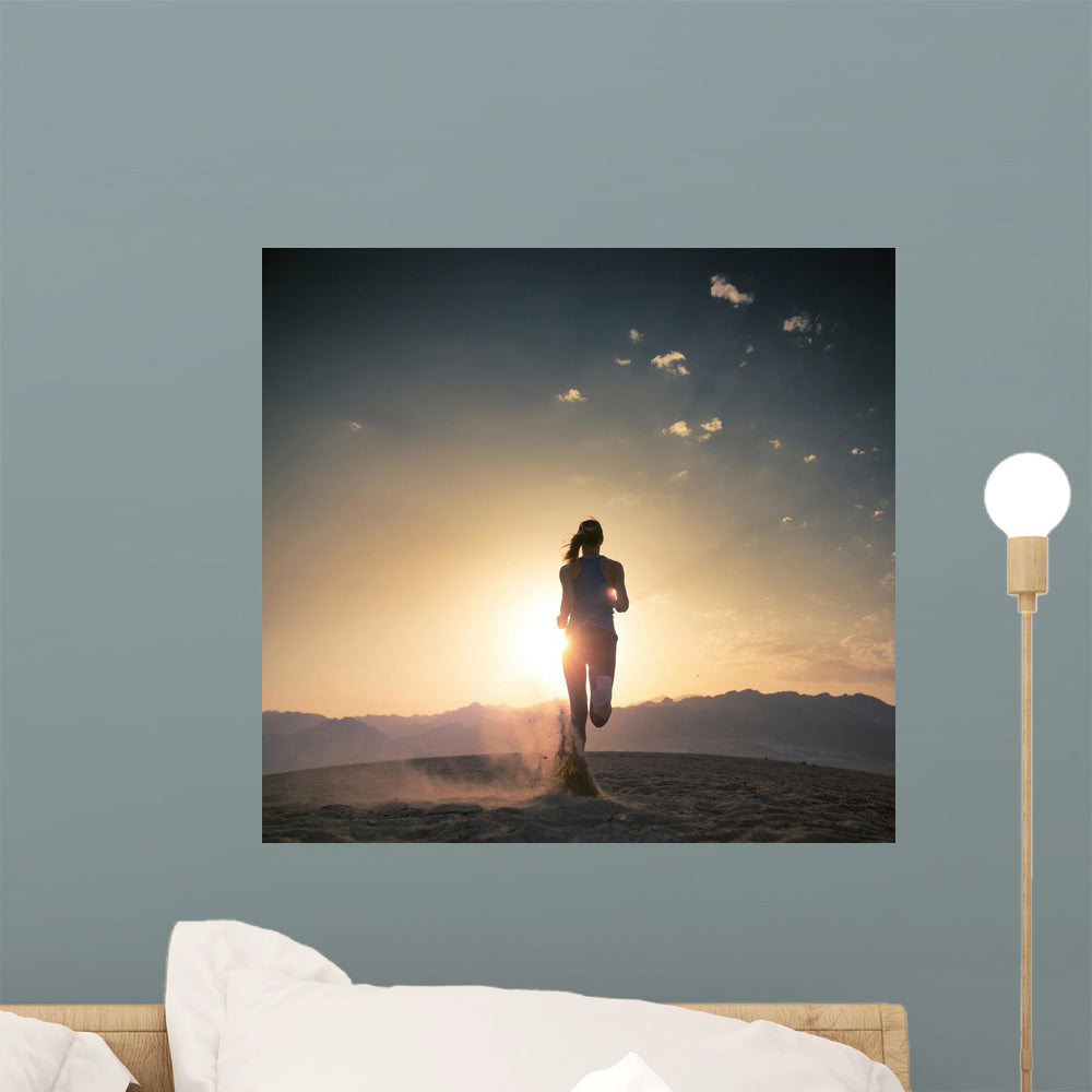 Runner Wall Decal - WallMonkeys.com – Wallmonkeys